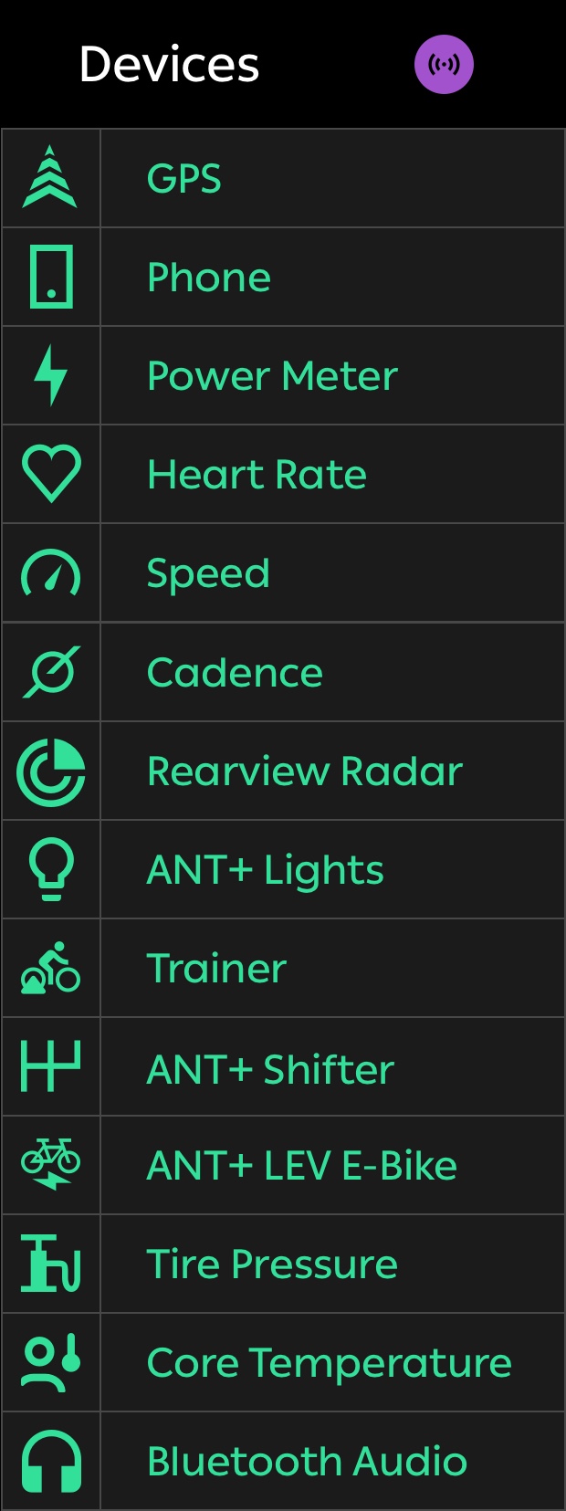 Sensor Icons - Legend – Hammerhead