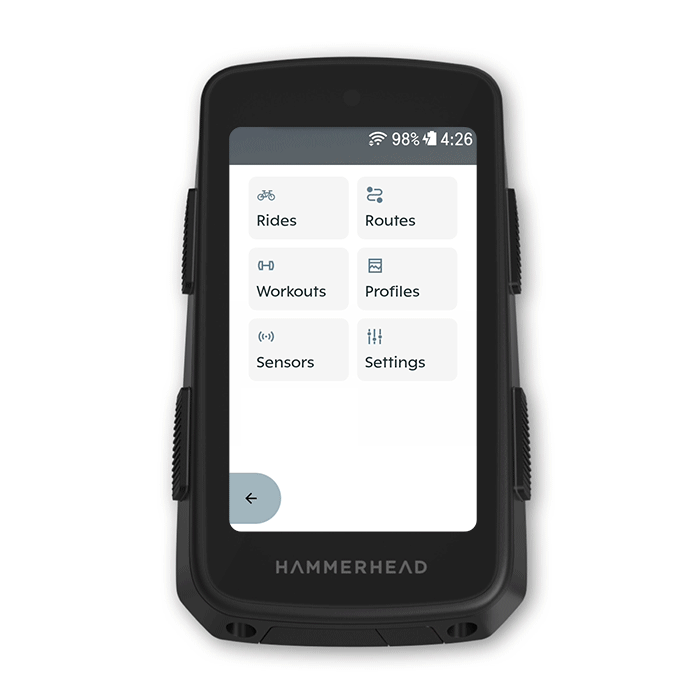 Karoo OS - Homescreen – Hammerhead