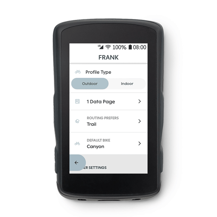 Karoo OS - Creating Profiles – Hammerhead