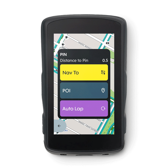 Karoo OS - Drop Pin and Navigating to POIs – Hammerhead