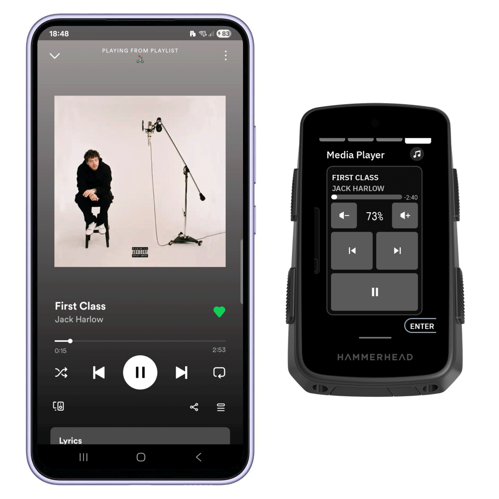 Companion App - Karoo Media Player – Hammerhead